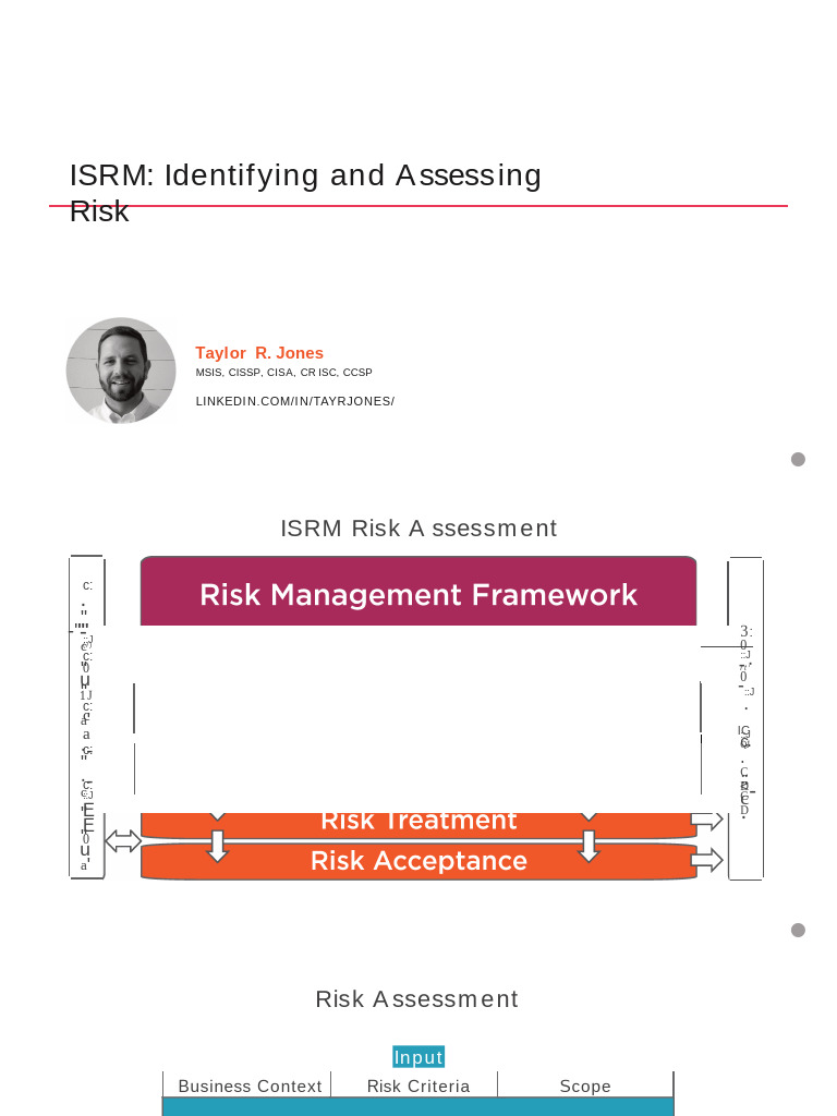 3 Isrm Identifying and Assessing Risk Slides | PDF | Risk