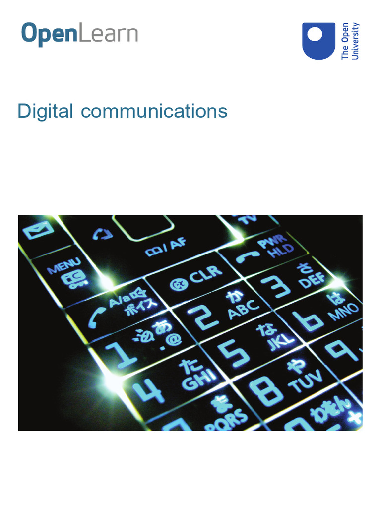 Digital Communications Printable | PDF | Fiber Optic Communication ...