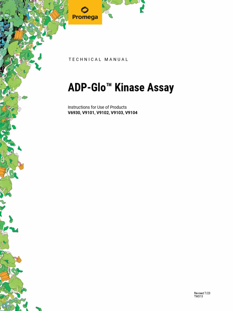 ADP-Glo Kinase Assay TM313 | PDF | Assay | Adenosine Triphosphate