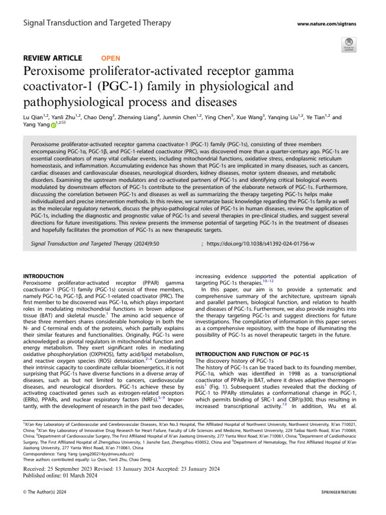 Peroxisome Proliferator-Activated Receptor Gamma C | PDF ...