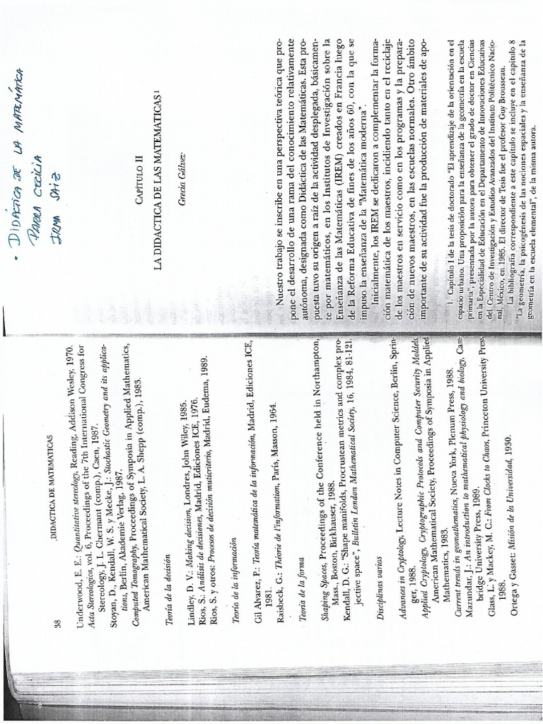 Did-Ctica de La Matem-Tica - Parra Cecilia - Irma Saiz | PDF