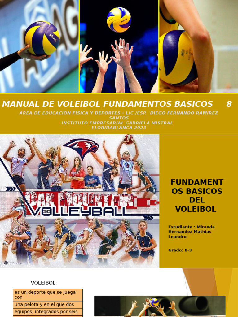 Manual Voleyball | PDF | Vóleibol