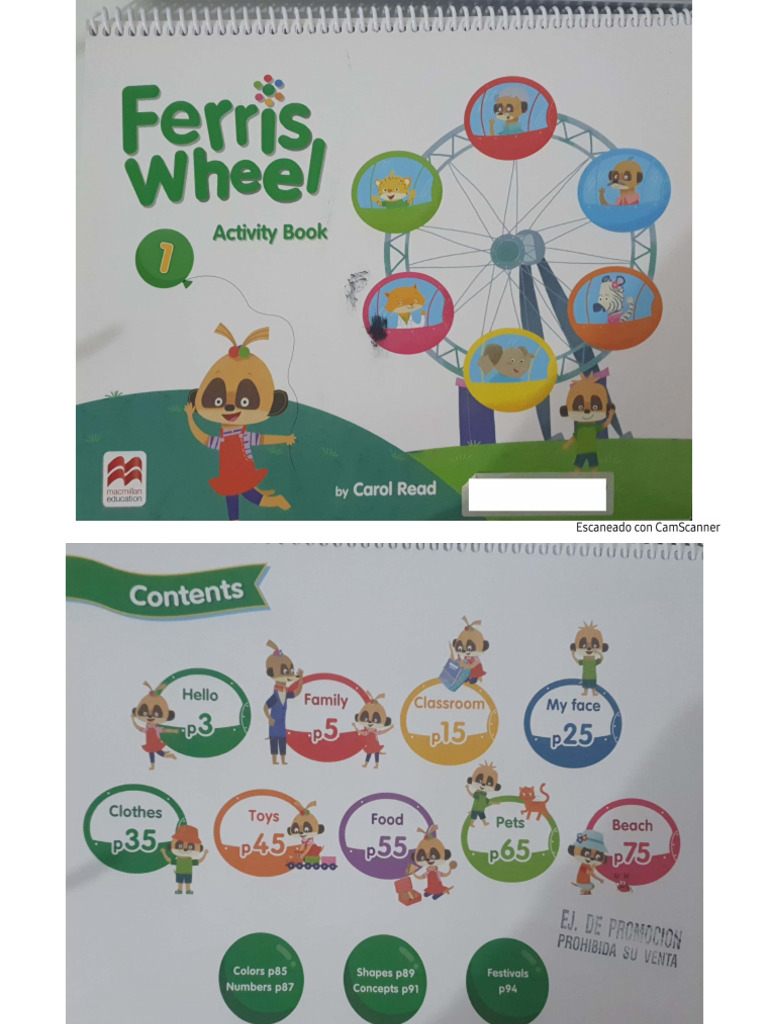 Ferris Wheel 1 Activity Book | PDF