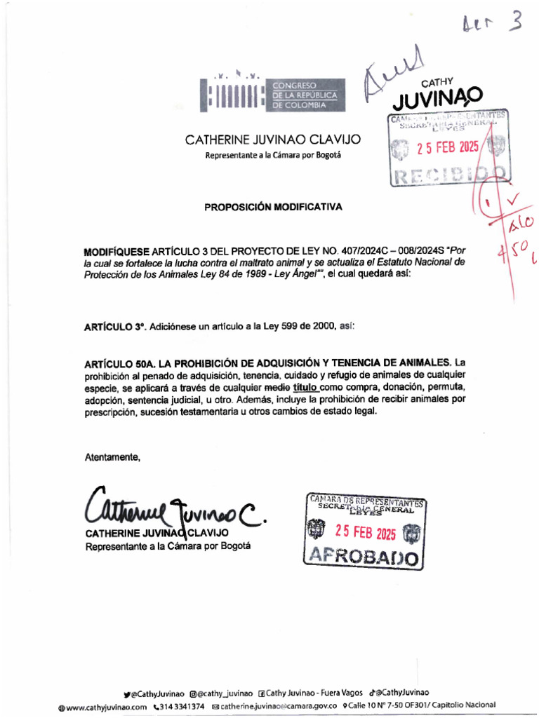 APROBADO Proy Ley 407-2024 - 250225 - 221257 | PDF