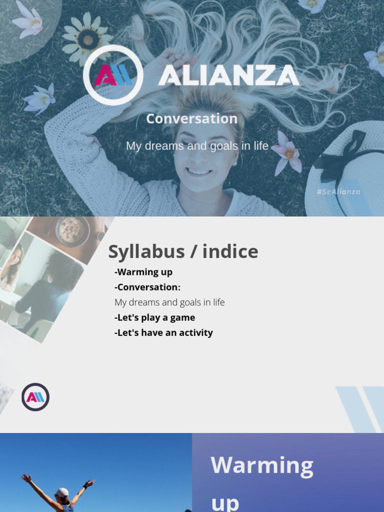 Conversation (My Dreams and Goals in Life) | PDF