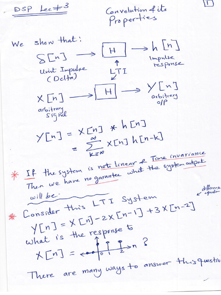 Lec-3-Convolution and Its Properties | PDF