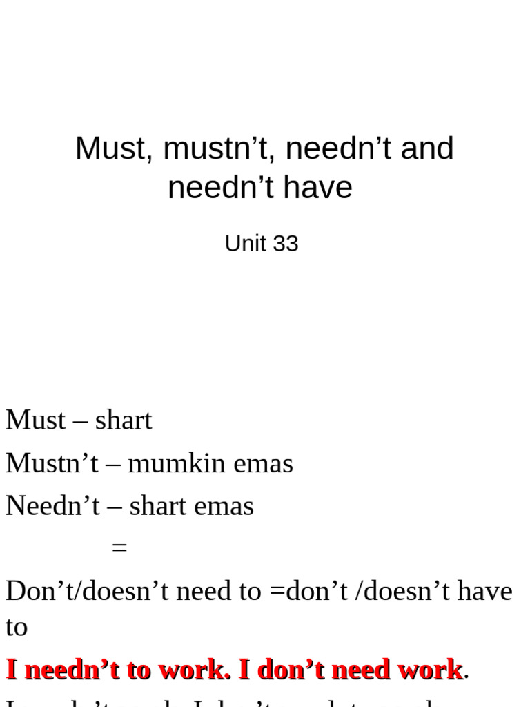 Unit 33 | PDF