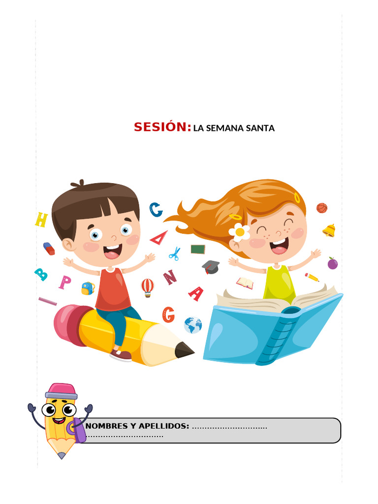 Semana Santa: Actividades para 6º Grado | PDF | Jesús | Última cena