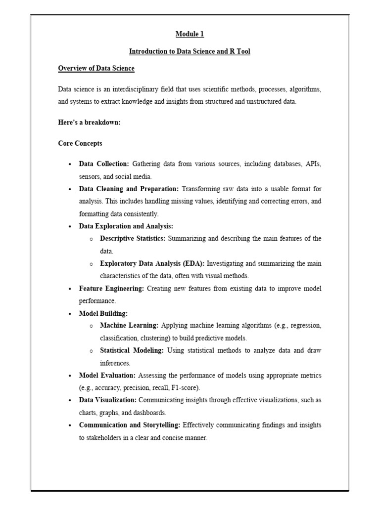 Data Science Management - Vss | PDF | Statistics | Data Science