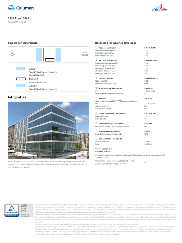 Ficha Técnica Planistar One | PDF