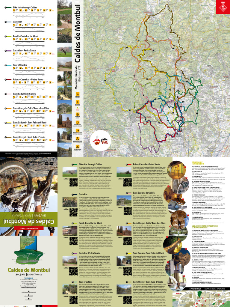 Folleto BTT Caldas Montbui | PDF