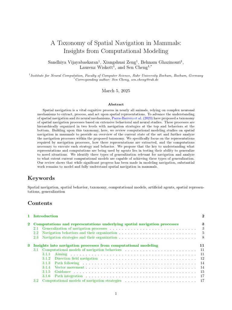 Manuscript Computational Modeling2025 | PDF | Navigation | Machine Learning