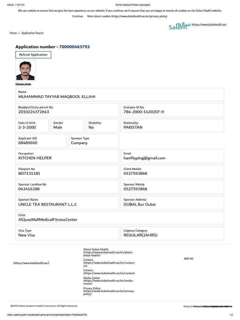 Muhammad Tayyab Maqbool Ellahi | PDF | Government And Personhood | Human Migration