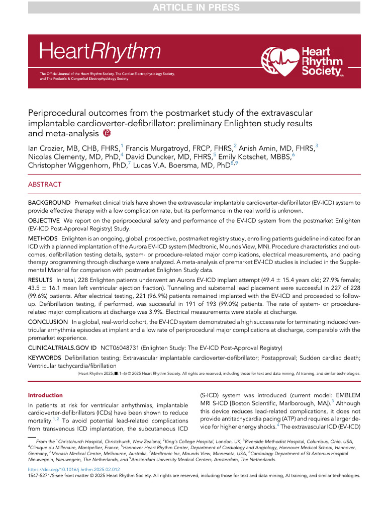 DAI extravascular metaalalisis | PDF | Cardiology | Cardiovascular System
