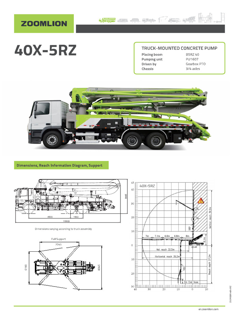 Zoomlion 40X-5RZ | PDF