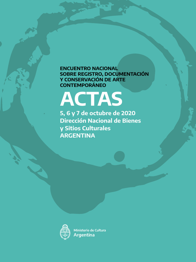 Actas ENAC 2020 | PDF | Museo | España