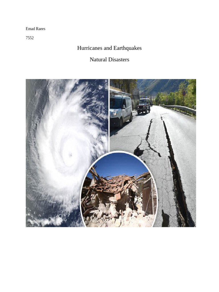 Hurricane and Earthquake Resilience Strategies | PDF | Earthquakes ...
