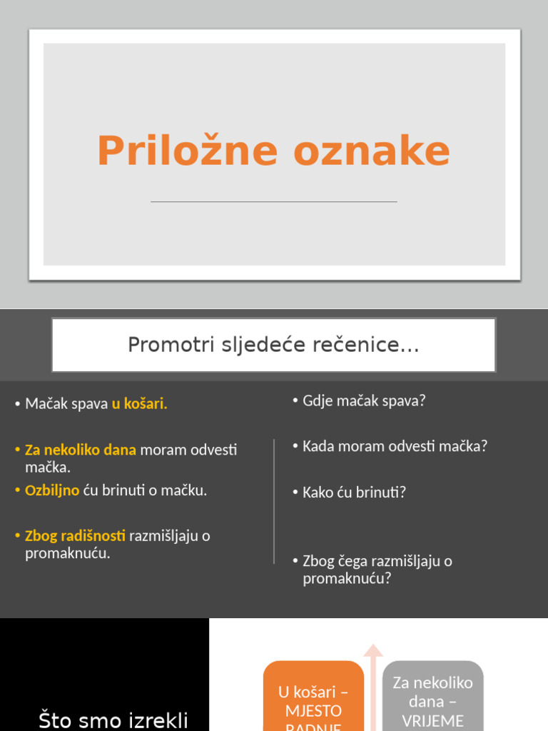 Prilozne Oznake | PDF