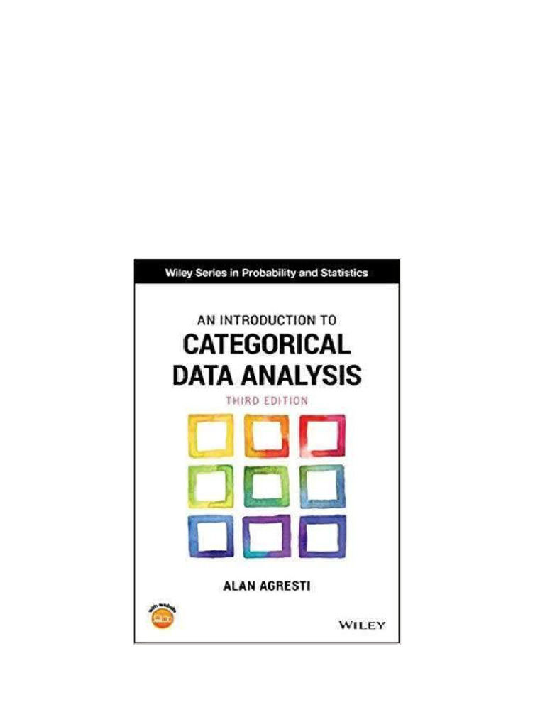 1680an Introduction To Categorical Data Analysis 3rd Edition (Ebook PDF) Download | PDF ...