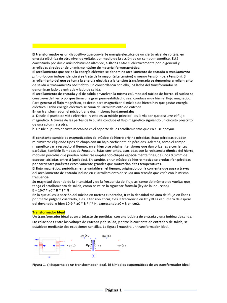 Laboratorio de Mediciones Electricas Ii (3° Año C.S.) Primera Actividad 2021 | PDF ...