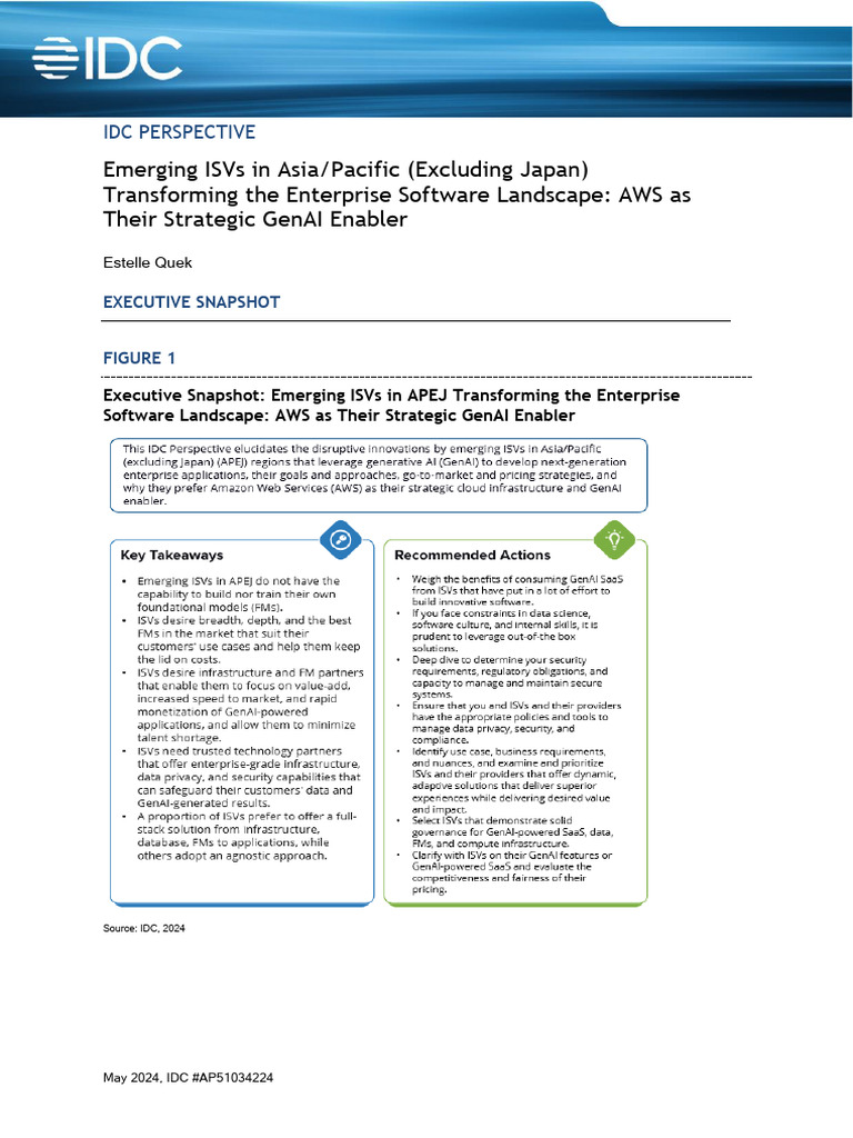 24 APAC en US Idc Other Ardm Emerging Isvs in Asia Pacific Excluding ...