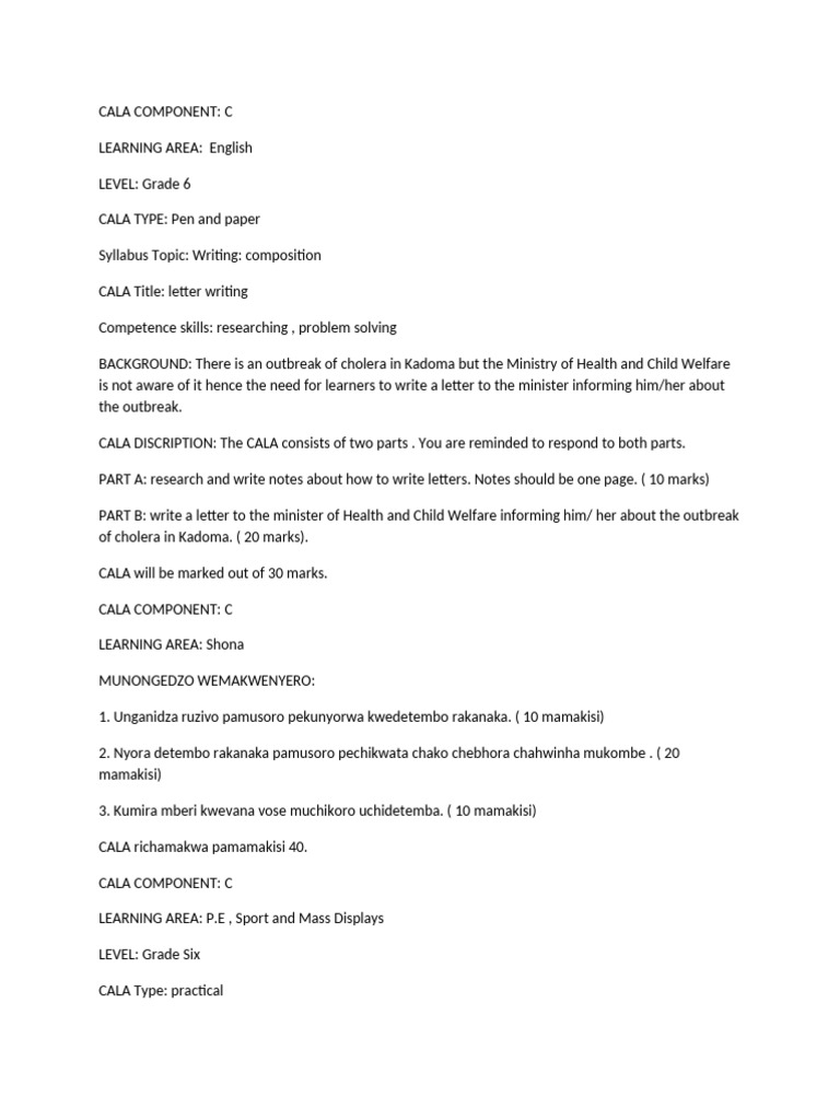 Cala Component-wps Office | PDF | Learning | Cognitive Science