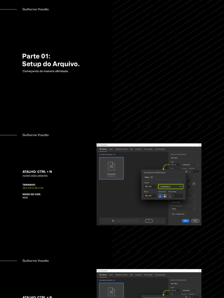 U3 - 04 - Setup Construcao | PDF