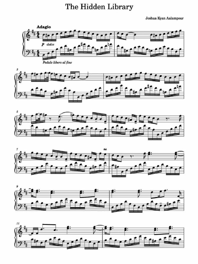 The Hidden Library Joshua Alampour | PDF