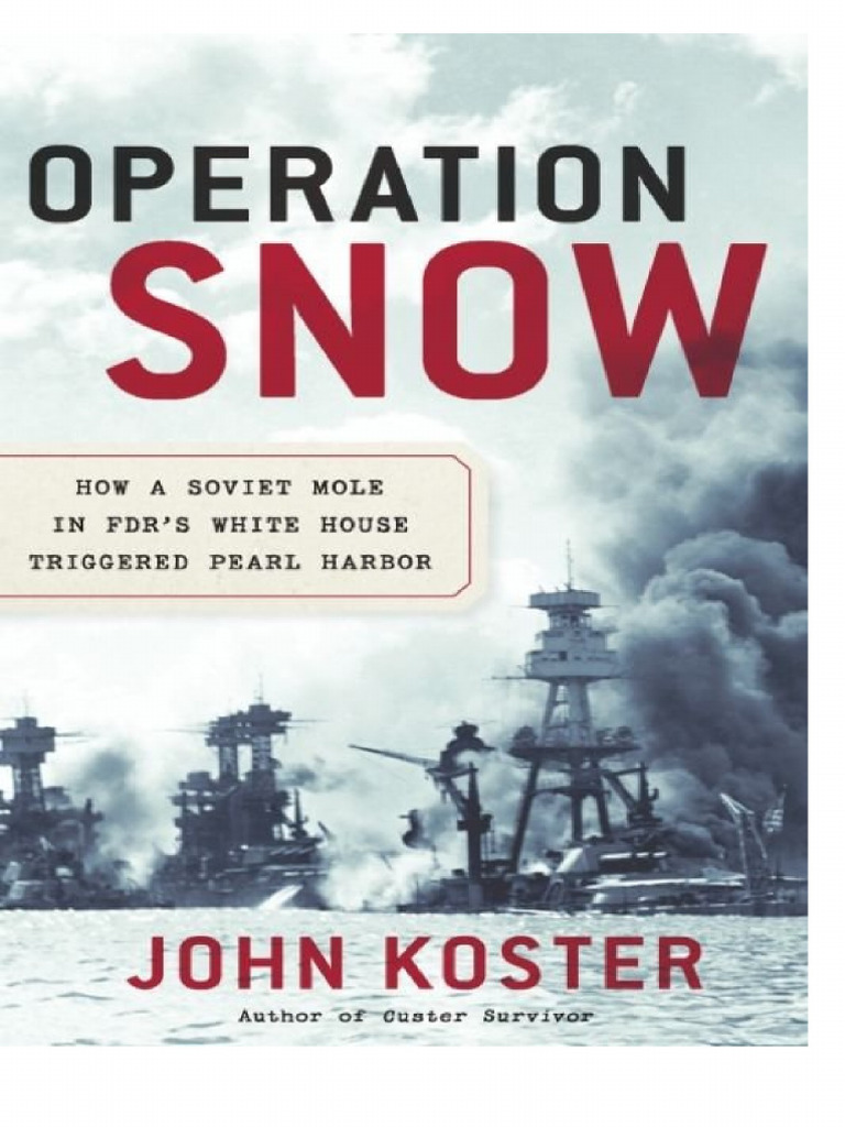 John Koster (2012) - Operation Snow | PDF