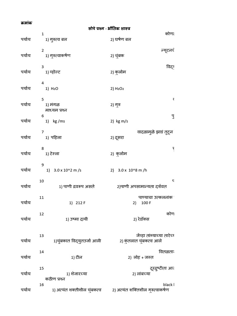 Question Bank MCQ | PDF
