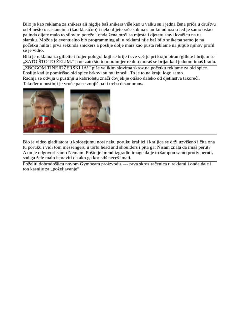 Marketing I Reklame | PDF