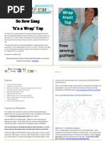 Women's Sewing Pattern Guide | PDF | Seam (Sewing) | Sewing