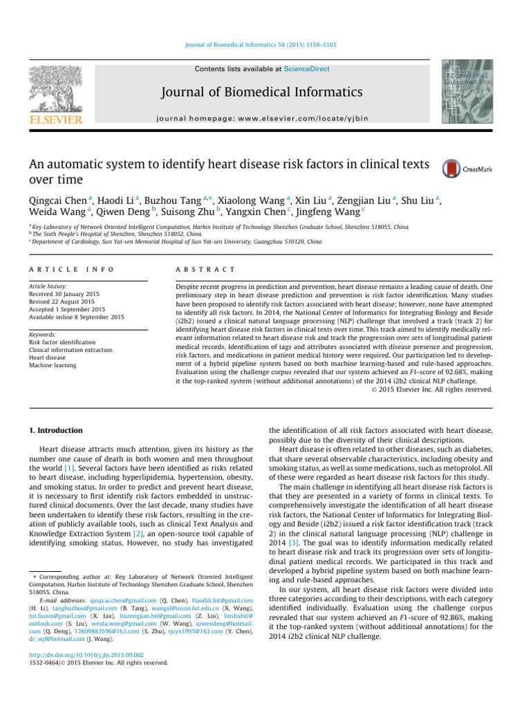 10 an Automatic System to Identify Heart Disease Risk Factors in ...