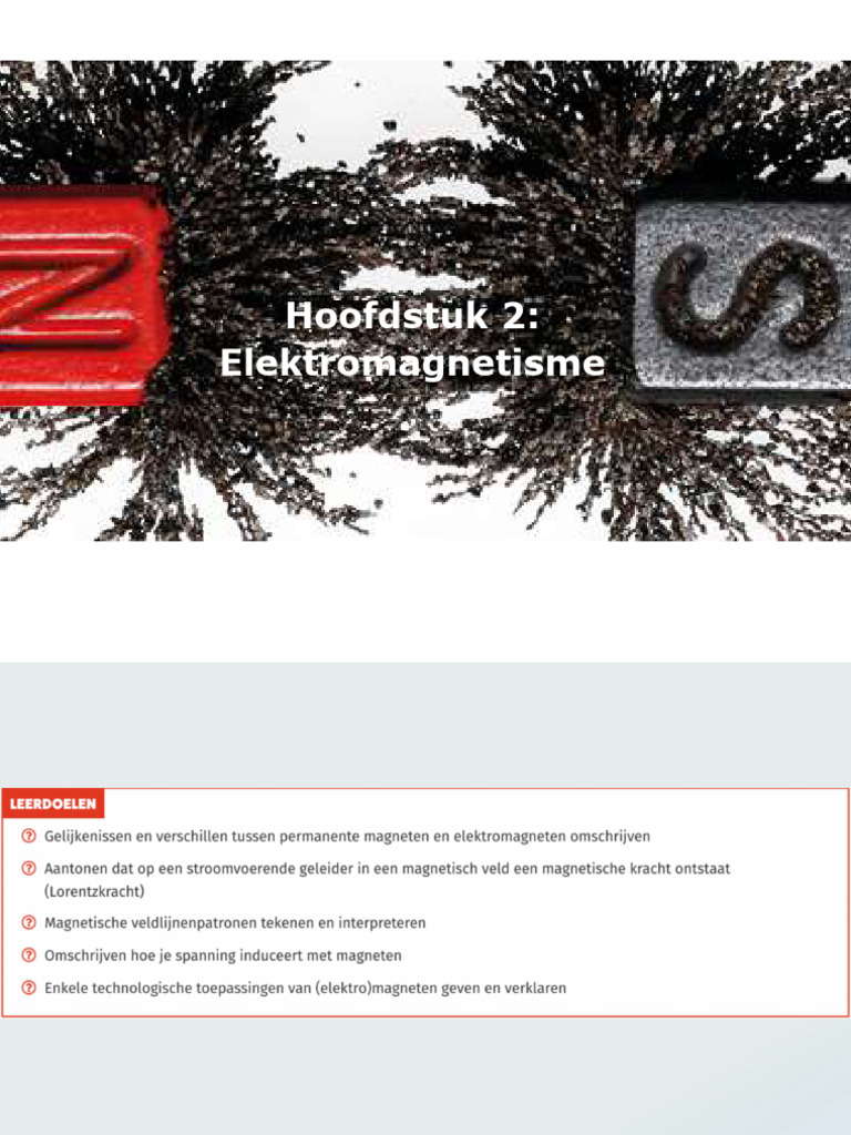 N5 M5 Elektromagnetisme Powerpoint Leerlingen HS2 | PDF