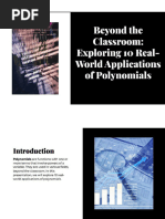 Real-Life Applications of Polynomials | PDF