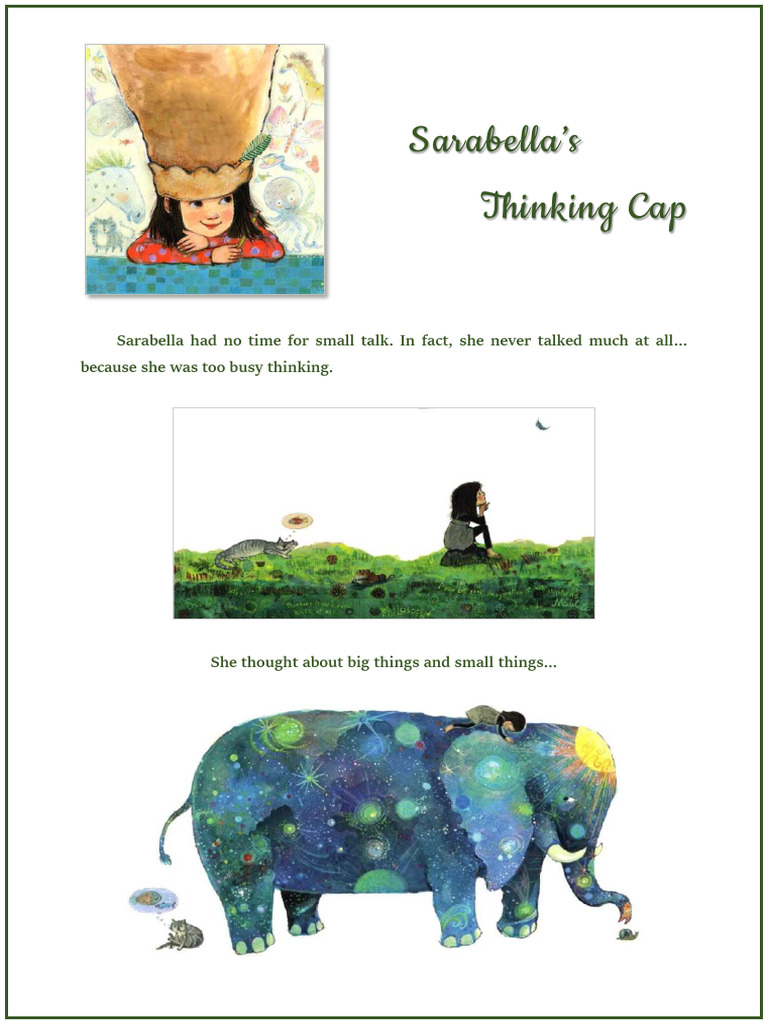 Sarabella's Creative Thinking Journey | PDF