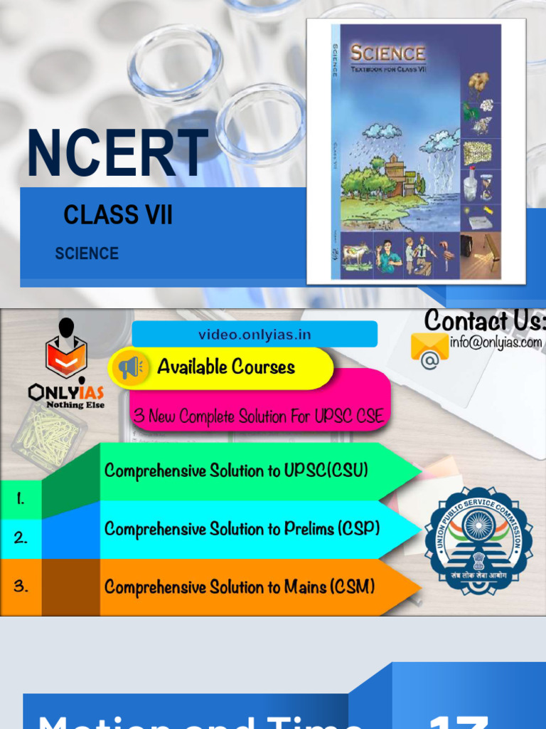 93 NCERT Class 7 Science Chapter 13 Motion and Time 154 PDF | PDF ...