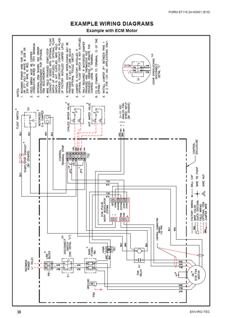 EnviroTec HPP14 FCU Unit Wiring Diagram | PDF