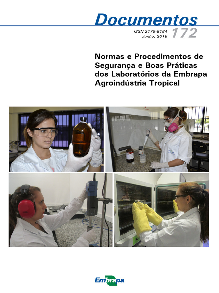 Normas e Procedimentos de Segurança e Boas Práticas Dos Laboratórios Da ...