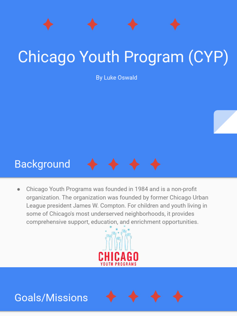 Chicago Youth Program (CYP) | PDF