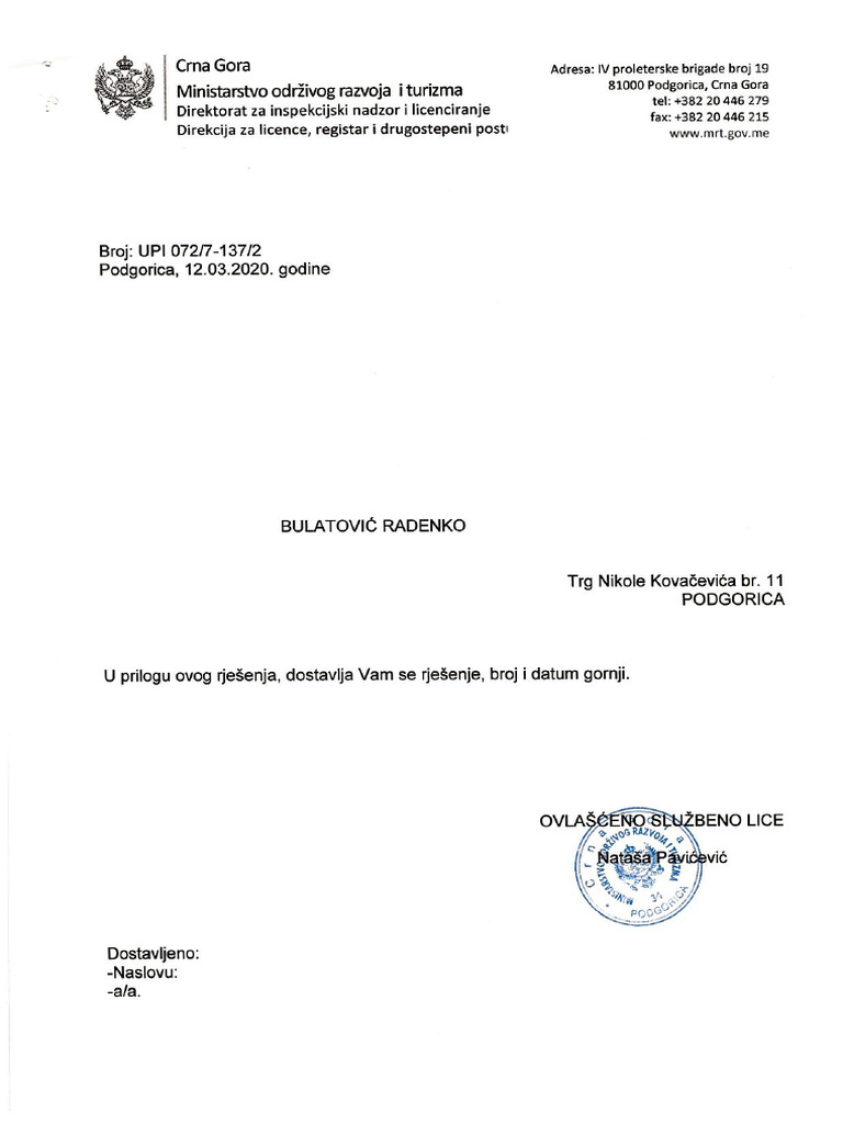 Upi 072 7 7+radenko+bulatović | PDF