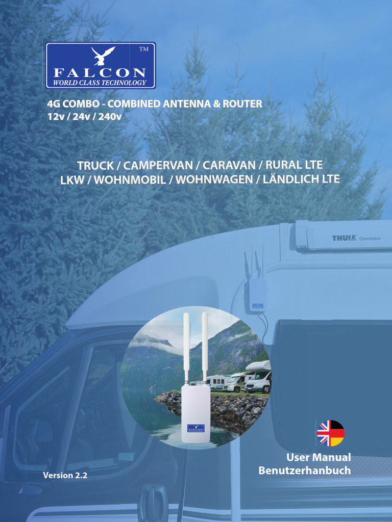 Falcon 4G Router User Manual | PDF | Computer Network | Ip Address
