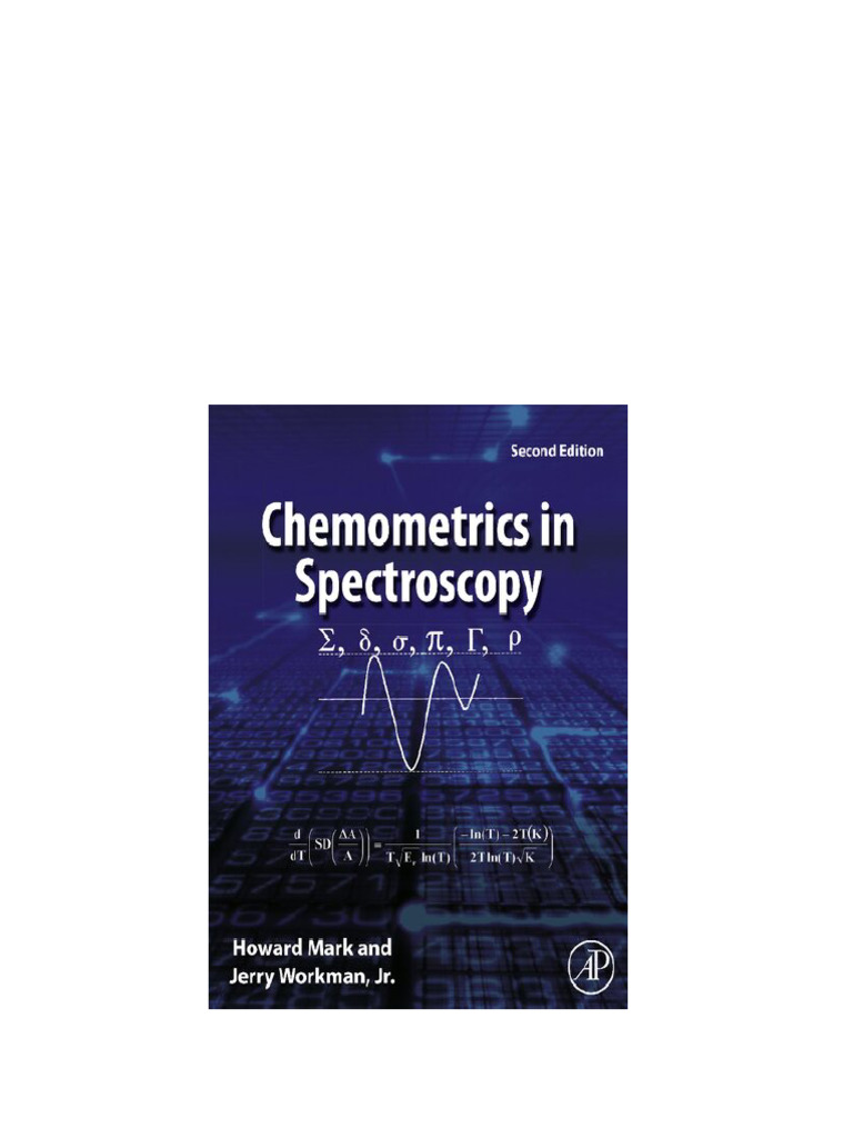 Chemometrics in Spectroscopy (Second Edition) Howard Mark - Ebook PDF Download | PDF | Vector ...