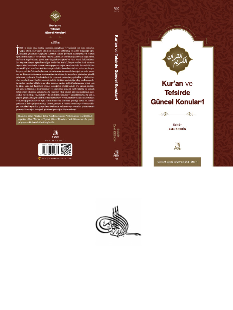 Kur'an Ve Tefsirde Güncel Konular-1-Kapaklı | PDF