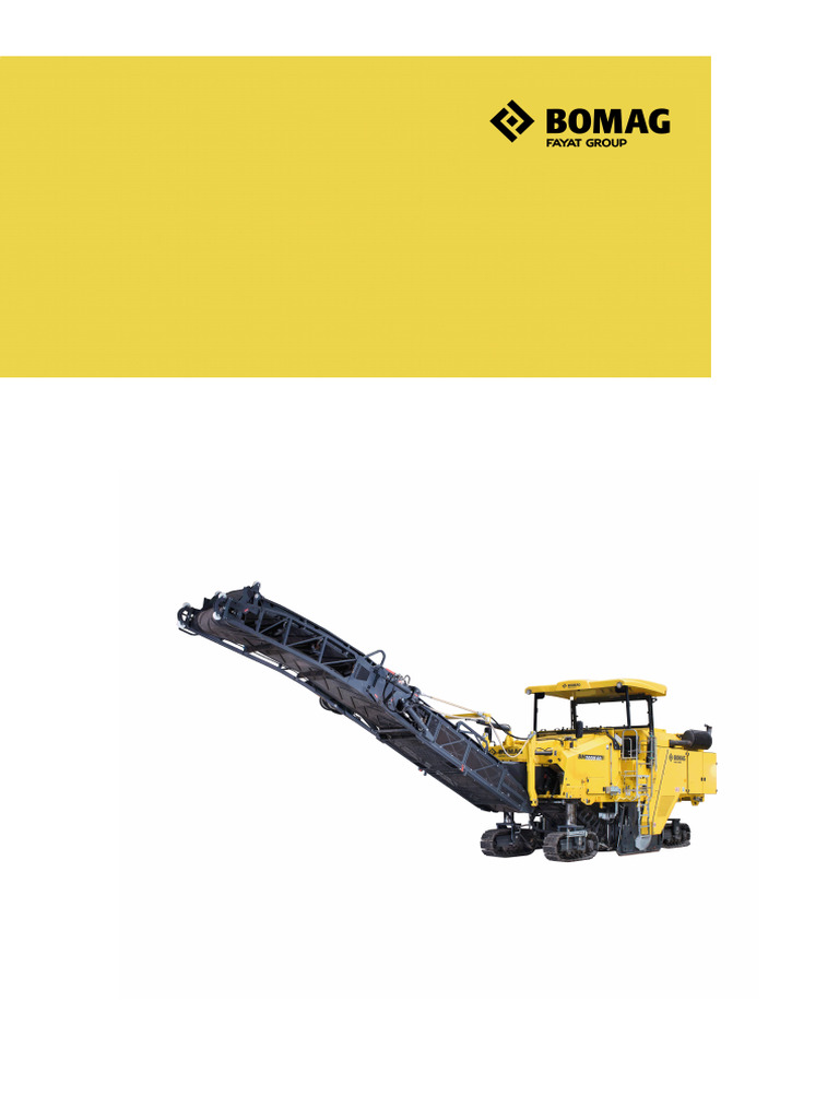 Fresadora Bomag - BM2000 - 60-2200 - 60-2 | PDF | Bomba | Motores