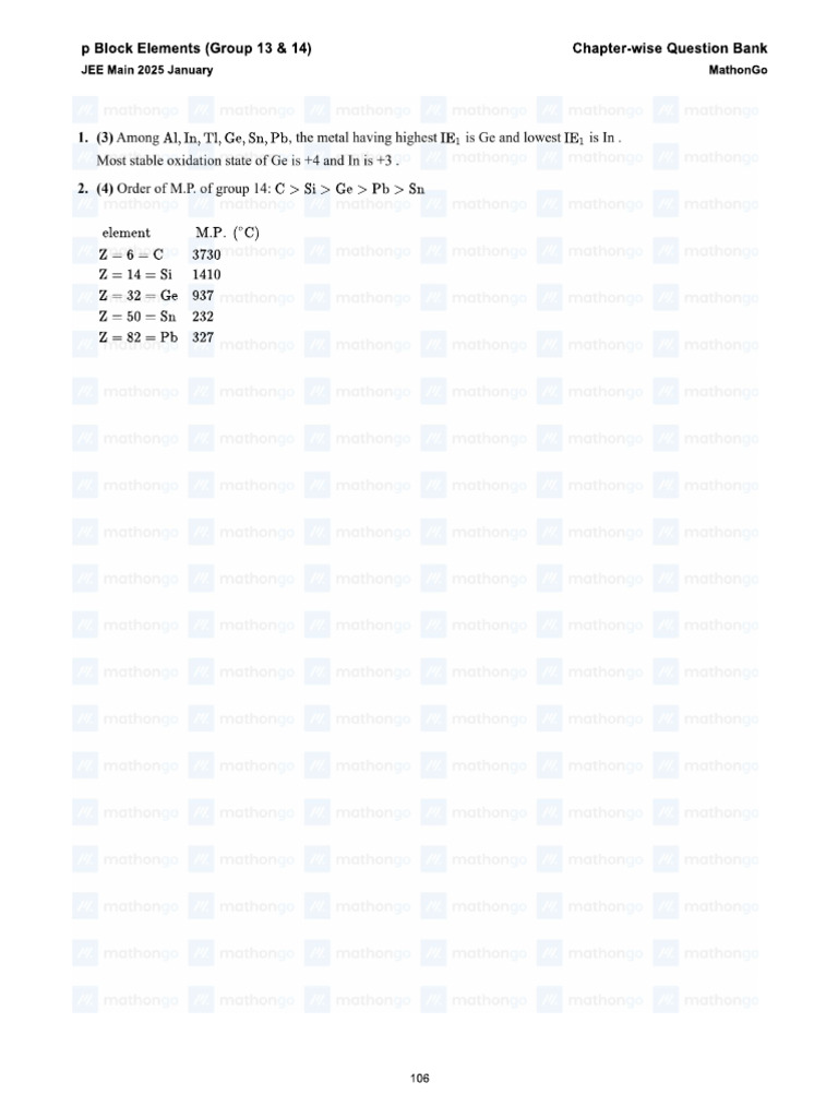 Block Chemistry Soln | PDF