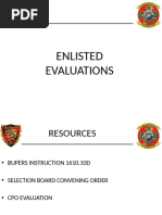 Navy Enlisted Evaluation Brag Sheet | PDF | Business