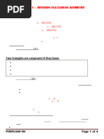 Euclidean Geometry Grade 11 | PDF | Circle | Triangle