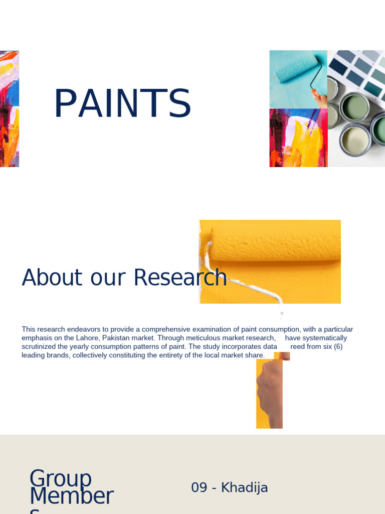 Resarch Project On Paint | PDF