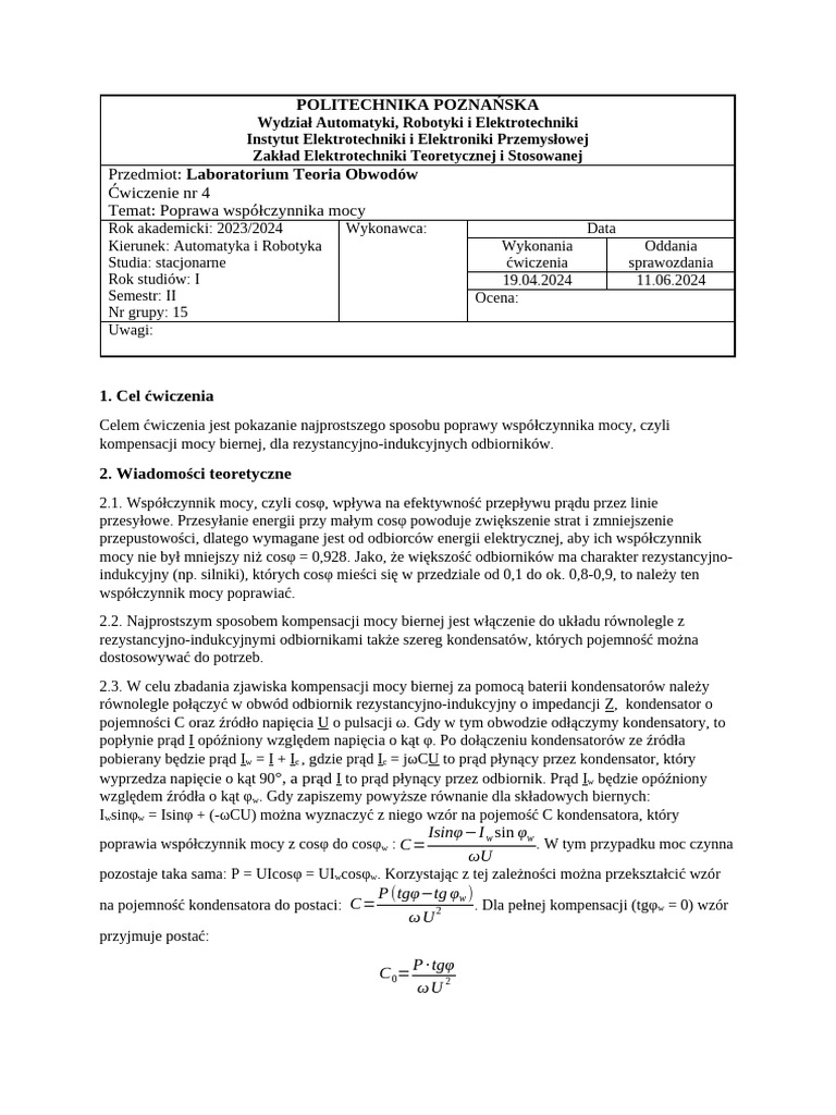 SPRAWOZDANIE-2 | PDF
